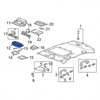 Honda Accord OEM Interior Components | CARiD