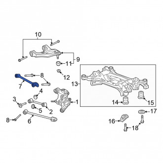 Honda Accord OEM Suspension Parts - Shocks, Struts | CARiD