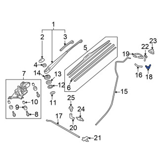 Honda Civic Si Washer Nozzles & Parts — CARID.com