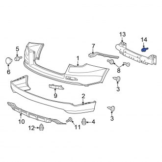 Honda Crosstour OEM Bumpers | Genuine Front & Rear Bumpers — CARiD.com