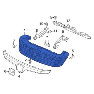 Honda OE™ Replacement Grilles | CARiD