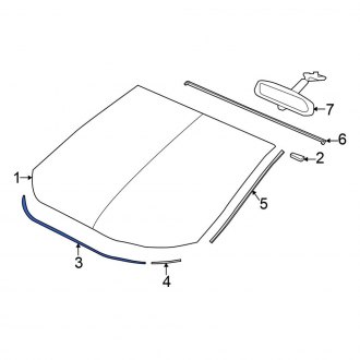 Honda Odyssey Replacement Window Seals | CARiD
