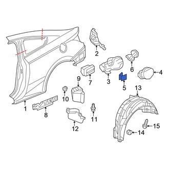 Honda Accord OEM Quarter Panels & Parts - Rear & Front | CARiD