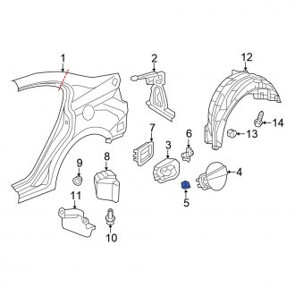 Honda Civic OEM Quarter Panels & Parts | Rear & Front — CARiD.com