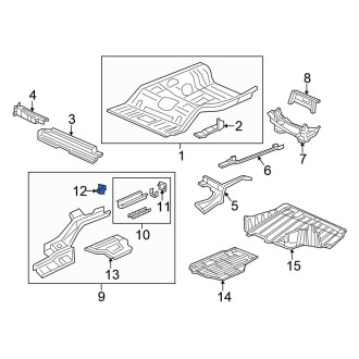 Honda Civic Replacement Chassis Frames & Rails - CARiD.com