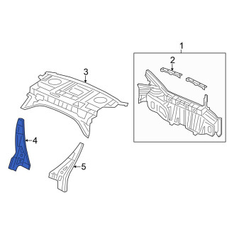 Honda Civic Replacement Chassis Frames & Rails - CARiD.com