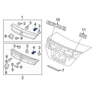 Honda Element OEM Exterior & Body Parts — CARiD.com