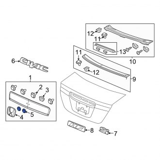 Honda Element OEM Bumpers | Genuine Front & Rear Bumpers — CARiD.com