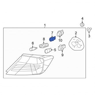 Honda Fit OEM Lighting | Headlights, Fog & Tail Lights — CARiD.com