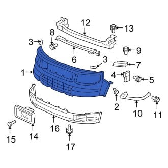 Honda Element Replacement Front Bumpers & Components — CARiD.com