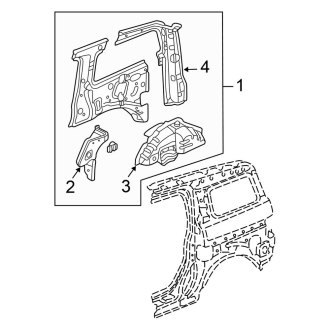 2007 Honda Element Replacement Quarter Panels — CARiD.com