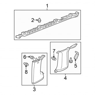 2007 Honda Element OEM Fenders - Front, Rear, Inner | CARiD