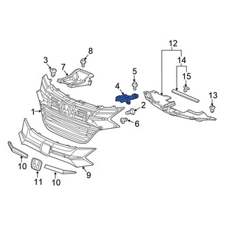 Honda HR-V Grille Brackets & Hardware | CARiD