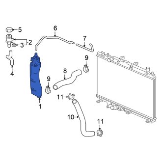 Honda HR-V Coolant Overflow Tanks — CARiD.com