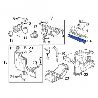Honda HR-V OEM Air Intake Parts - Filters, Manifolds | CARiD
