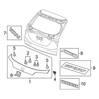Honda Fit Replacement Trunk Lids — CARiD.com