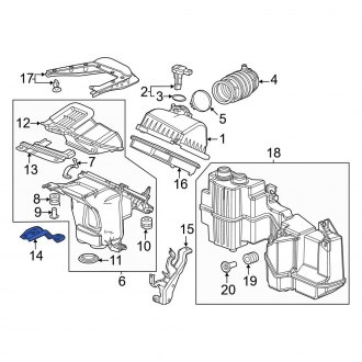 Honda HR-V OEM Air Intake Parts | Filters, Manifolds — CARiD.com