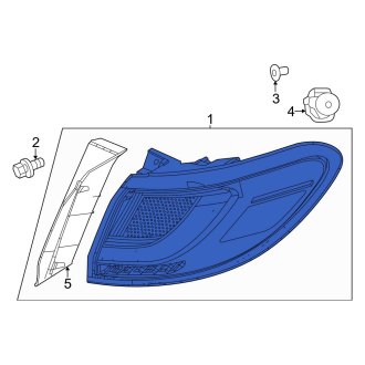 Honda HR-V OEM Tail Lights - LED, Fiber Optic | CARiD