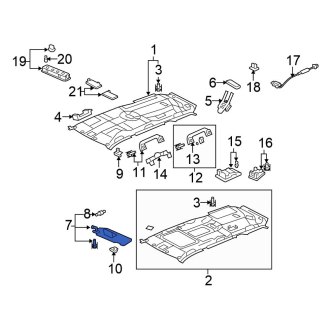 Honda Pilot Replacement Sun Visors | CARiD