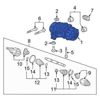 Honda Pilot Axle Assemblies | Front & Rear — CARiD.com
