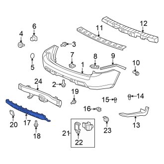 Honda Pilot Replacement Bumper Spoilers & Valances — CARiD.com