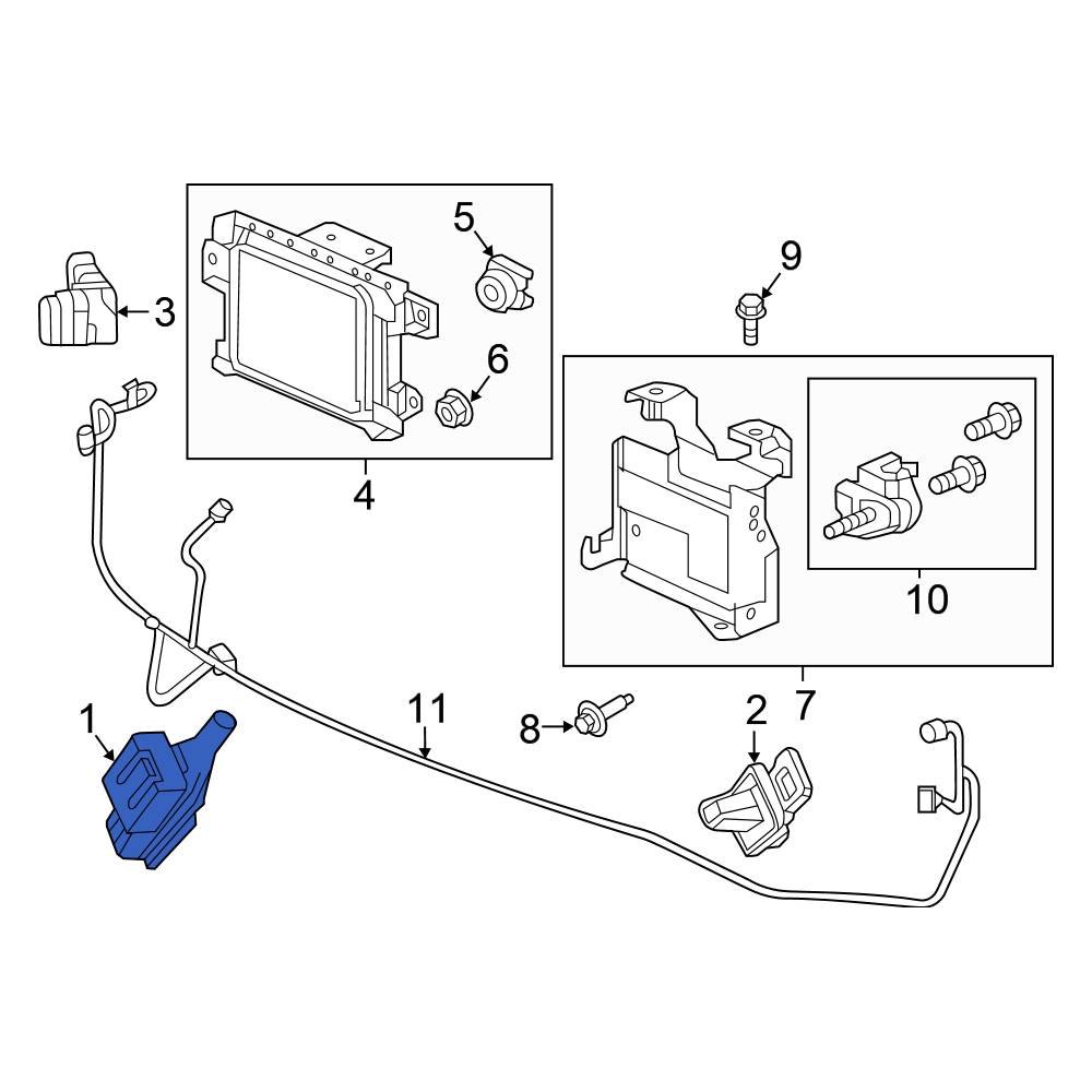 Honda OE 80525T2FA01 - Ambient Air Temperature Sensor