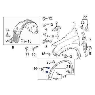 Honda Passport OEM Bumpers | Genuine Front & Rear Bumpers — CARiD.com