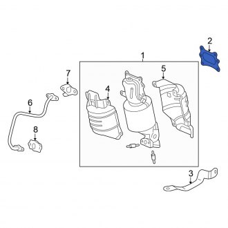 Honda Accord OEM Exhaust Parts - Systems, Tips, Pipes | CARiD