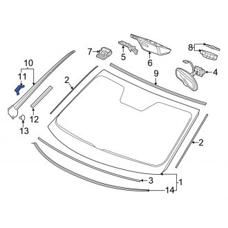 Honda Pilot Window Hardware — CARID.com