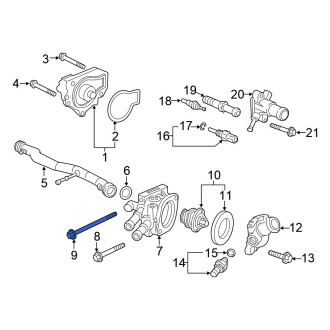 Honda CR-V OEM Engine Cooling Parts | Radiators, Fans — CARiD.com