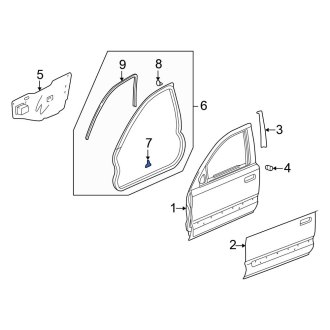 Honda Civic OEM Doors & Parts | Shells, Panels, Armrests — CARiD.com