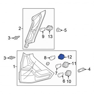 Honda Odyssey OEM Lighting | Headlights, Fog & Tail Lights — CARiD.com