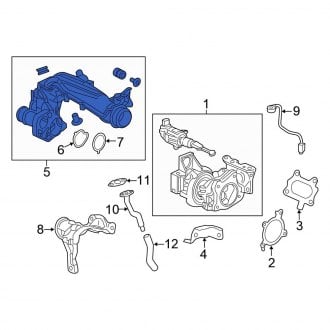 Honda Turbocharger Pipes, Hoses & Clamps — CARiD.com