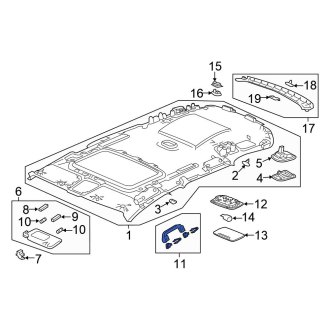 Honda Accord OEM Interior Components — CARiD.com