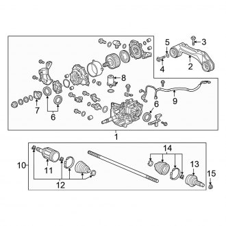 2022 Honda CR-V Differentials - Rear & Front | CARiD