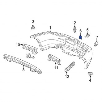 Honda Accord OEM Bumpers | Genuine Front & Rear Bumpers — CARiD.com