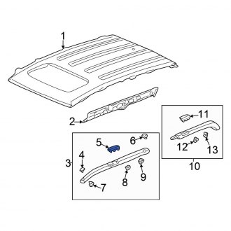 Honda CR-V Roof Seals & Moldings — CARiD.com