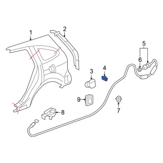 Honda CR-V OEM Quarter Panels & Parts | Rear & Front — CARiD.com