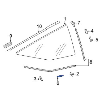 Honda Odyssey OEM Window Parts | Visors, Regulators — CARiD.com