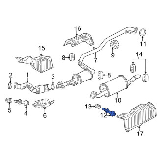 Honda Accord OEM Exhaust Parts - Systems, Tips, Pipes | CARiD