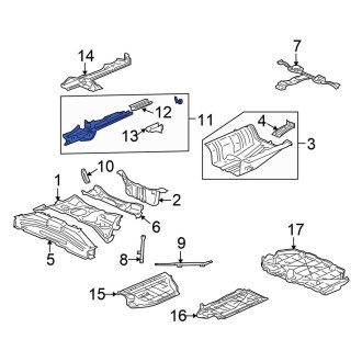 Honda Insight Replacement Chassis Frames & Rails - CARiD.com