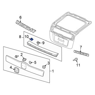Honda OEM Tail Lights | LED, Fiber Optic, Sequential — CARiD.com