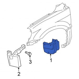 2007 Honda Ridgeline OEM Fenders - Front, Rear, Inner | CARiD