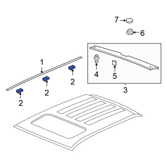 Honda Accord OEM Roofs & Parts | Panels, Drip Rails — CARiD.com