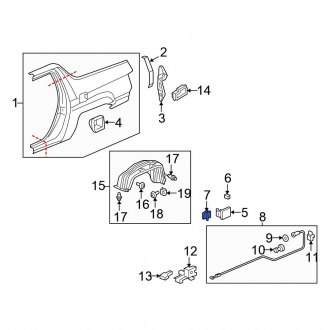 Honda CR-V OEM Quarter Panels & Parts | Rear & Front — CARiD.com