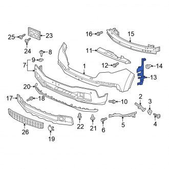 Honda OEM Header Panels & Parts | Support Bars, Panels — CARiD.com
