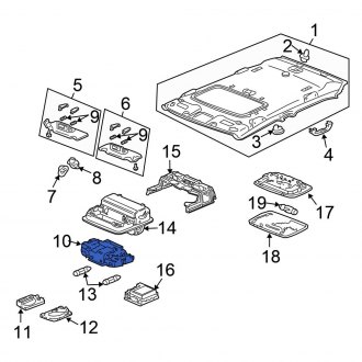 Honda Accord OEM Interior Components — CARiD.com