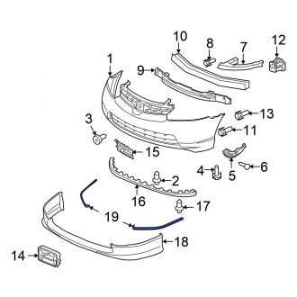 Honda Civic Rocker Panels, Floor Pans, Moldings — CARiD.com