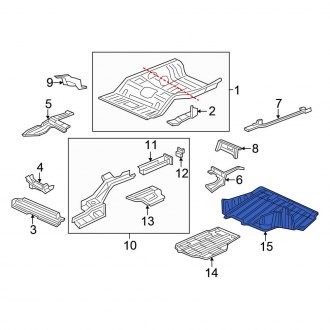 Honda Civic Underbody Covers - Splash Shields | CARiD