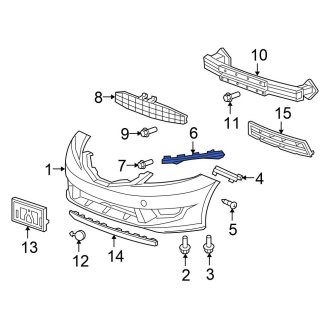 Honda Fit OEM Bumpers - Genuine Front & Rear Bumpers | CARiD